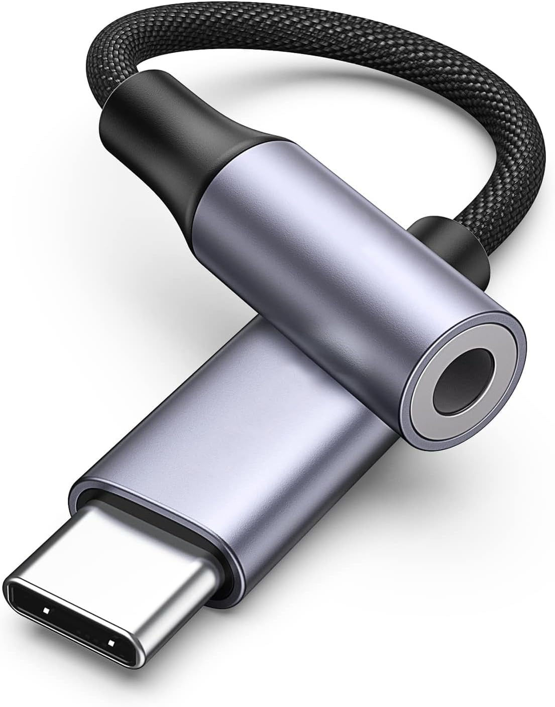 Sounce Type C to 3.5 mm Audio Jack Connector with DAC Headphone ...