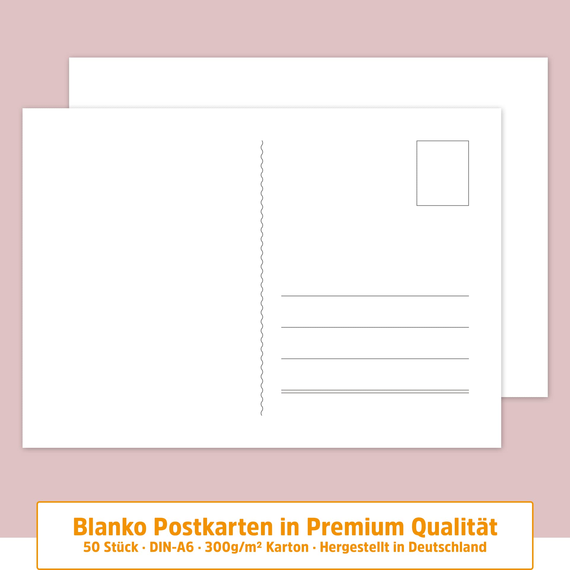 Blank Postcard Back Template Postcard Back Template Etsy
