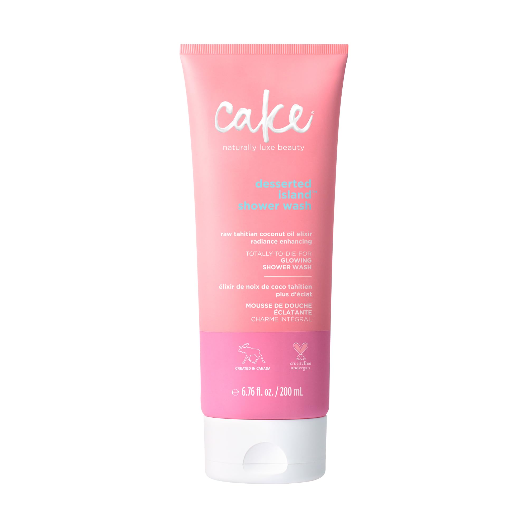 Cake Beauty Glowing Body Wash, Desserted Island – Oil Infused ...