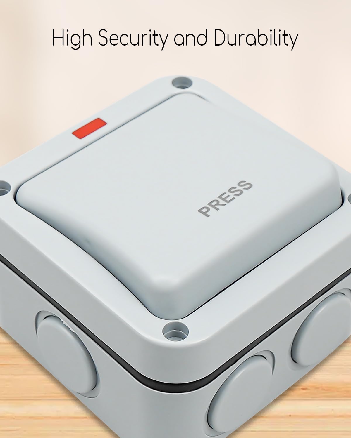 Snapklik.com : Waterproof Wall Push Button Release Switch, Garage Door ...