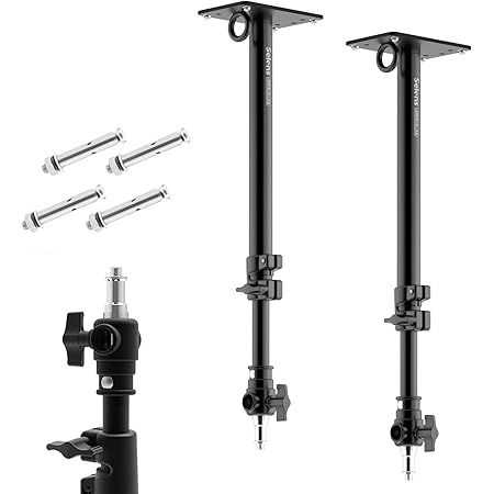 Amazon.com : EMART Photography Studio Wall Mount with 1/4" to 3/8 ...