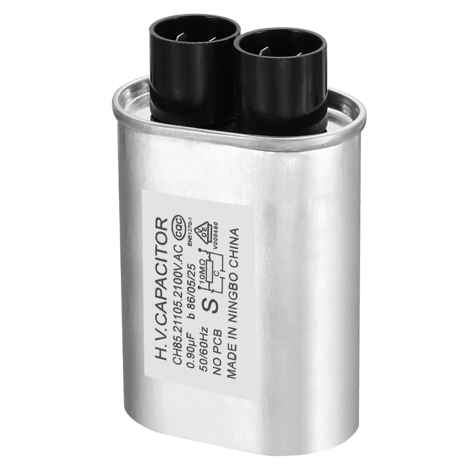 Amazon.com: PATIKIL Microwave Capacitor, 0.9uF AC 2100V High Voltage ...