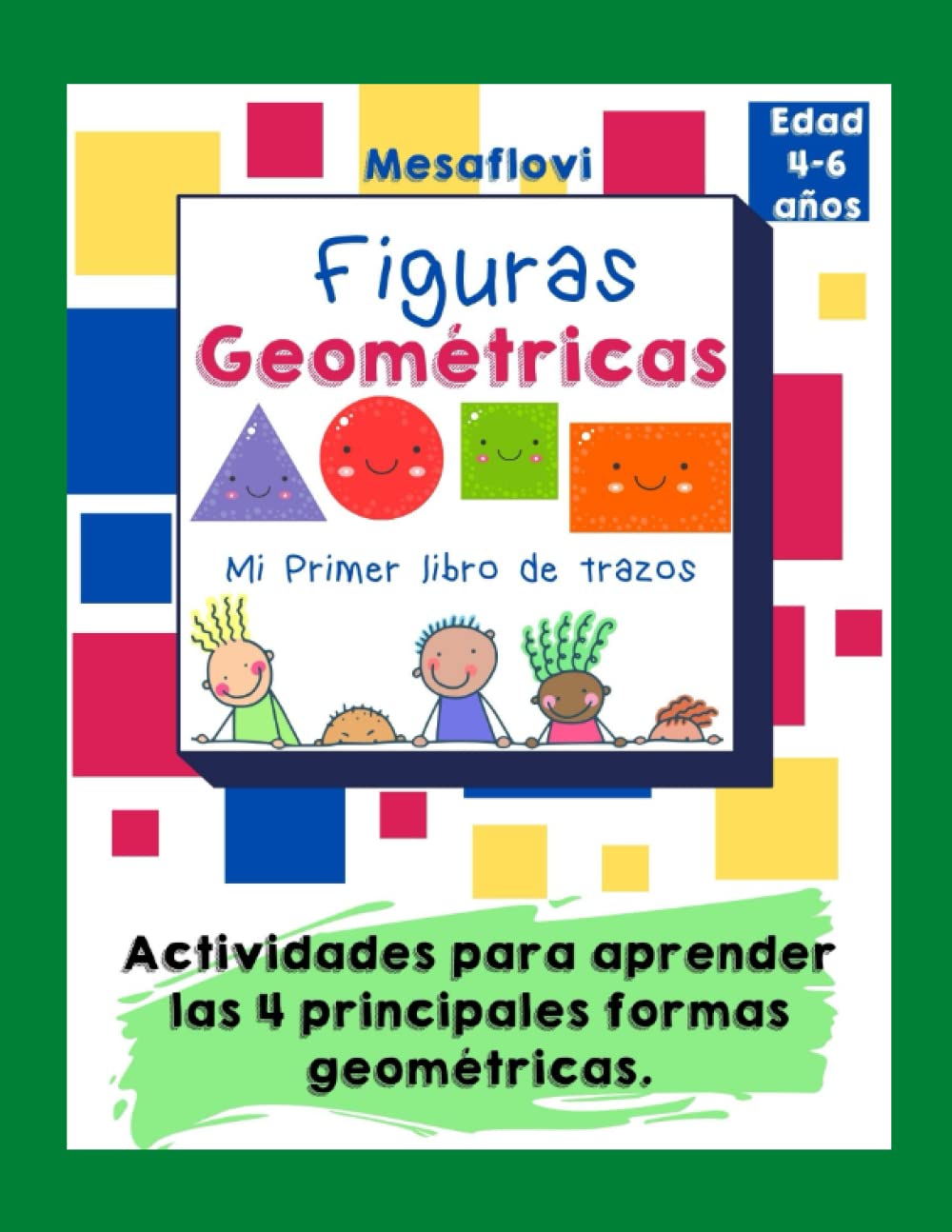 Figuras Geometricas Libro De Actividades Formas Circulos Triangulos ...