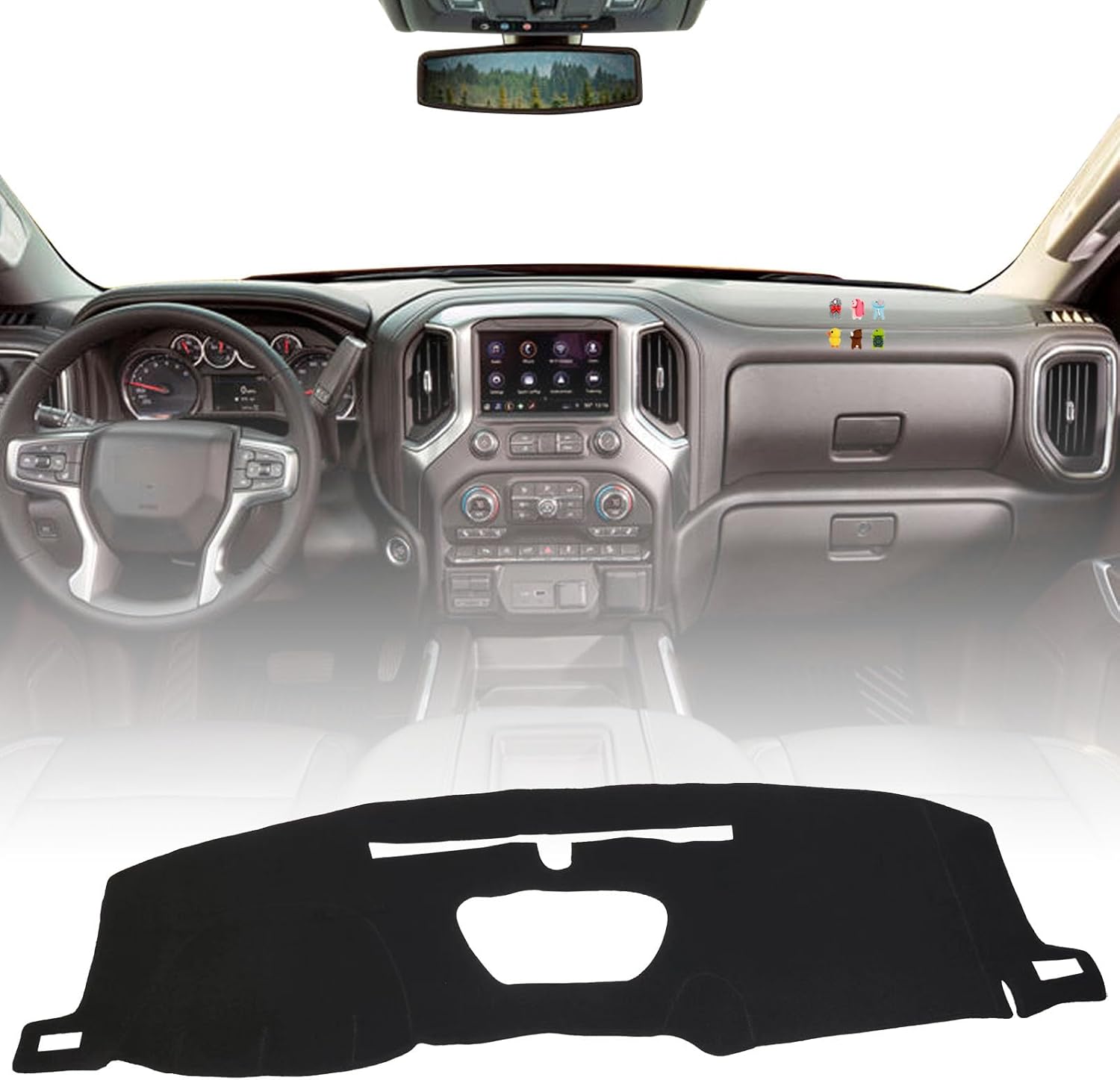 Amazon.com: MOHANO Interior Dashboard Cover Custom Compatible with ...