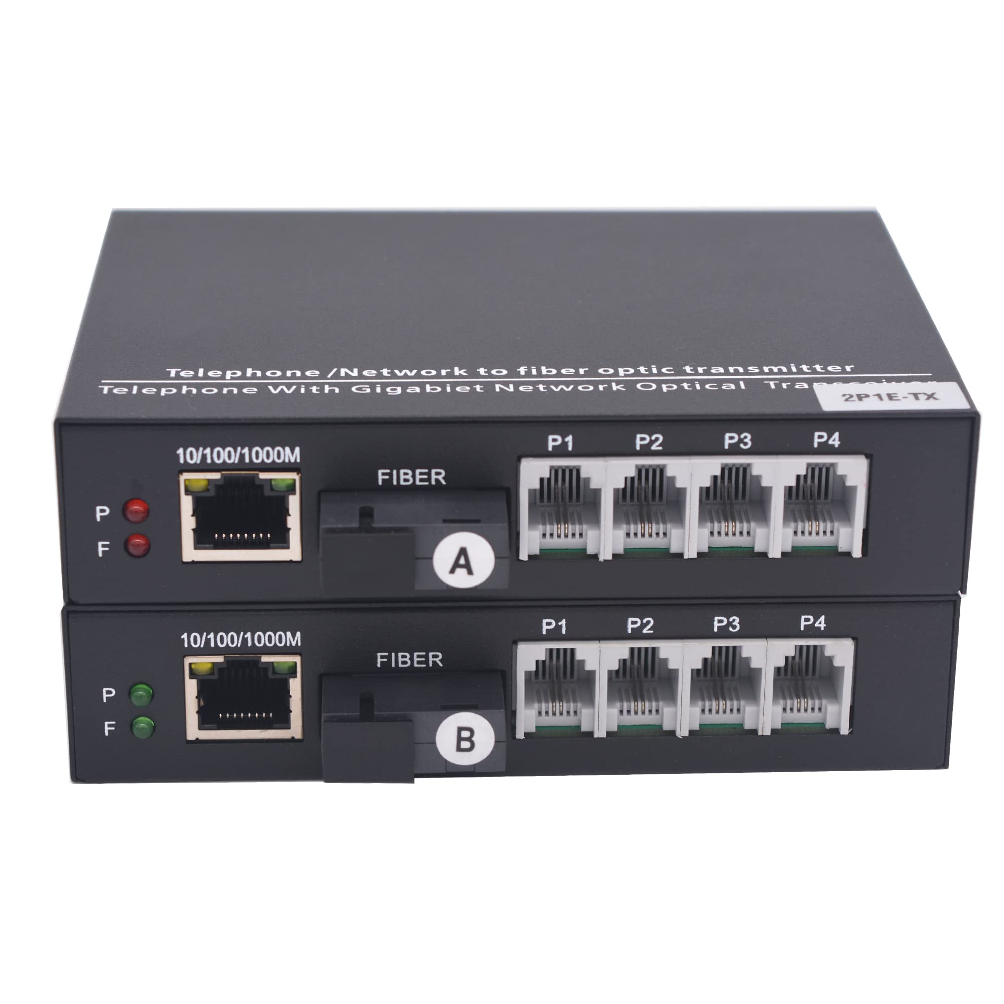 Amazon.com: Wekuant 2 x POTS Extender RJ11 Telephone and Gigabit ...