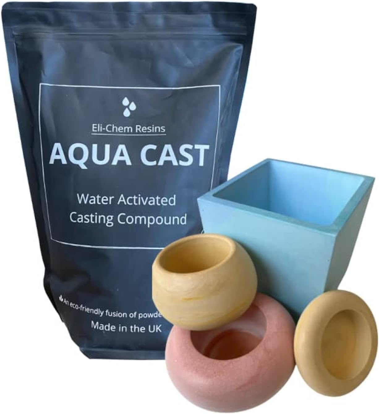 Aqua Cast Water Activated Casting Compound 3kg : Amazon.co.uk: Home ...