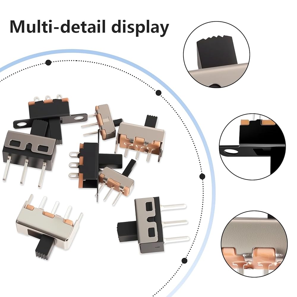 Slide Switch Set Mini Micro Slide Switches SPDT 1p2t Sri Lanka | Ubuy