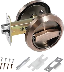 Stainless Steel 304 Round Recessed Door Lock, Recessed Install Cup Door ...