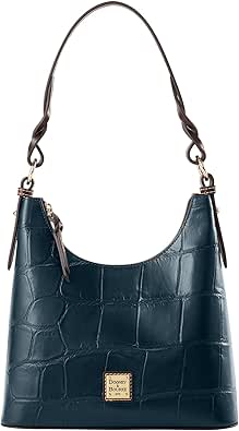 Amazon.com: Dooney & Bourke Handbag, Denison Bryce Hobo - Blue ...