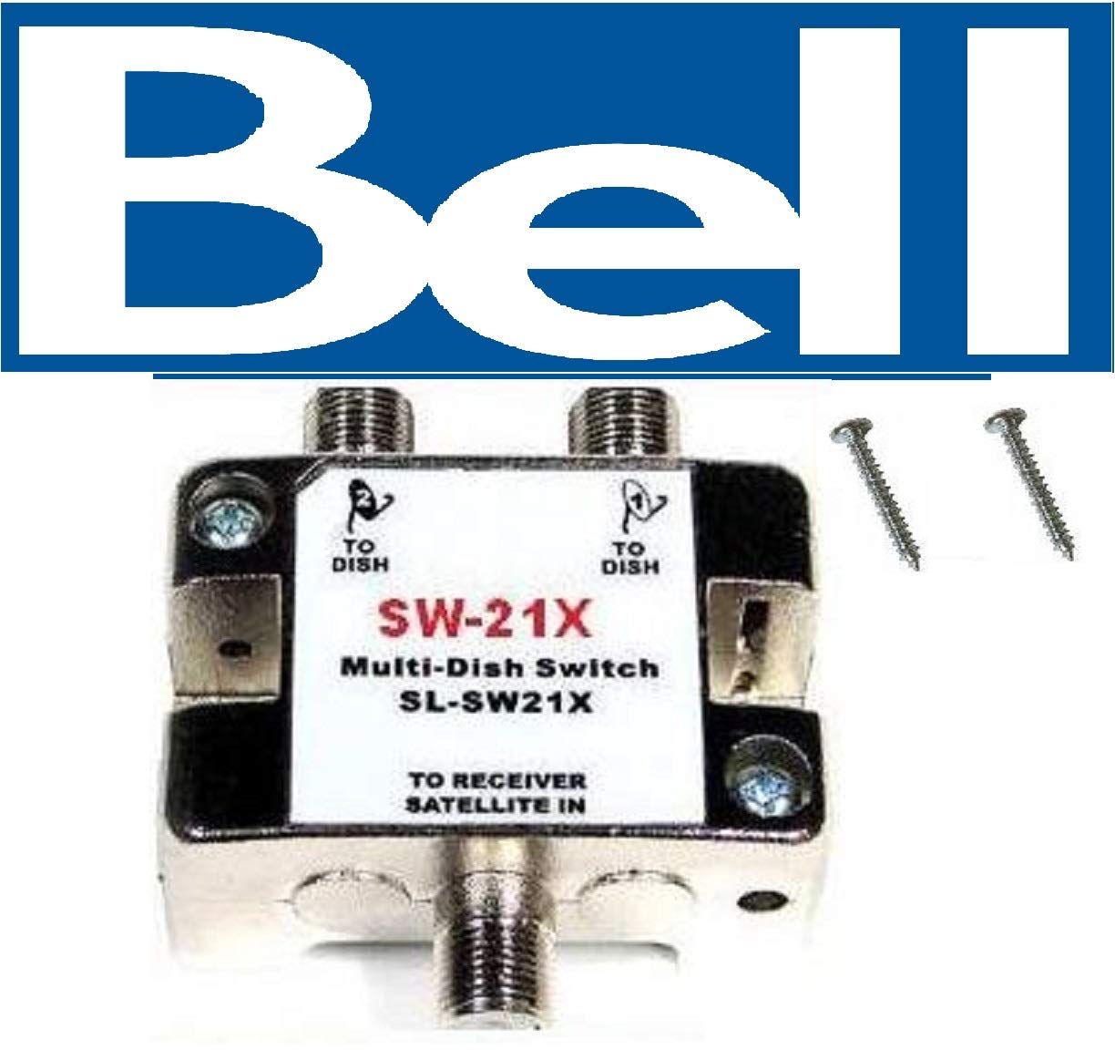 SW21 Switch for Bell Express VU/Dish Network HD Satellite Multi-Switch ...