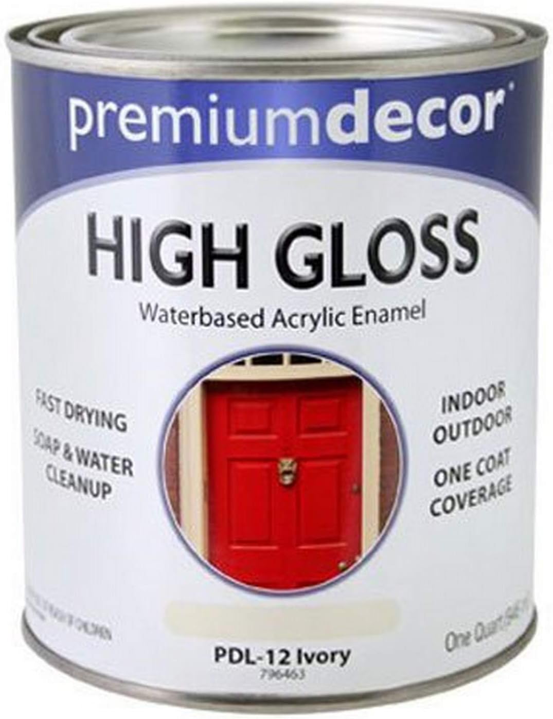 True Value Company PDL12-QT PDL Ivy Enamel, 1 Quart - House Paint ...