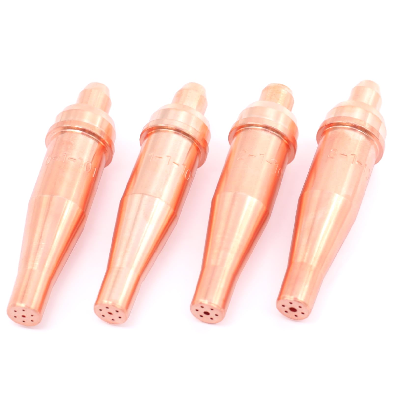 Dusledel 1-101 Acetylene Cutting Torch Tips Size 0-3 Replacement for V ...