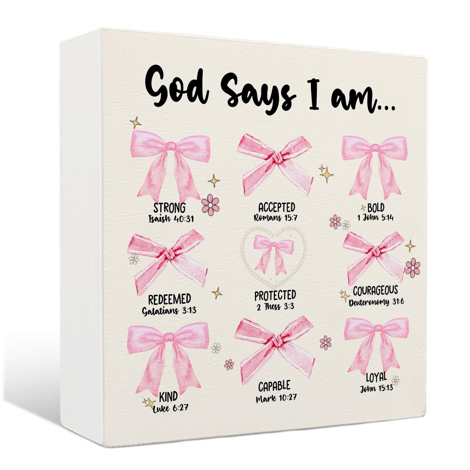 Amazon.com: Nrleey Coquette Bow Wooden Sign - Coquette Room Decor, Pink ...