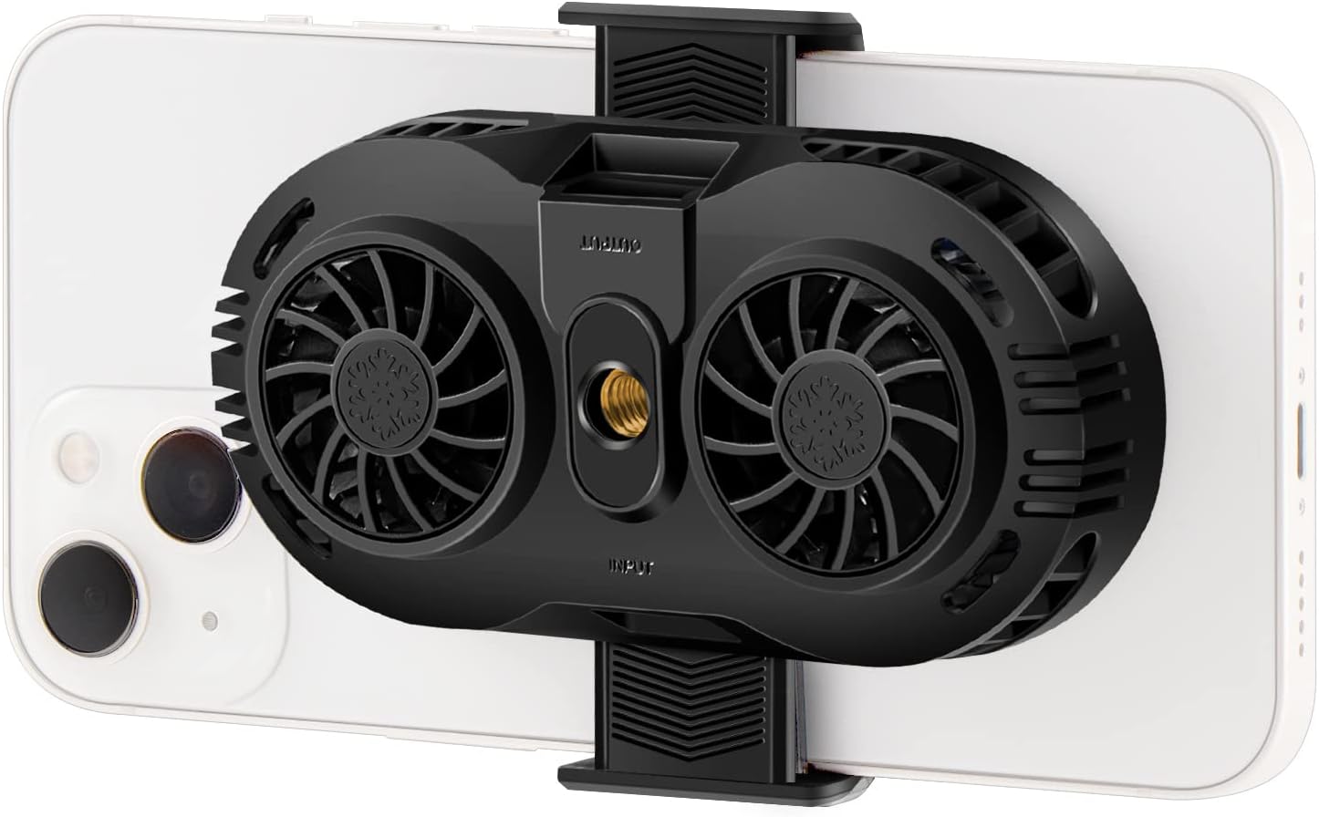 Cell Phone Cooler, Phone Cooling Fan with Dual Core Semiconductor, Cell ...