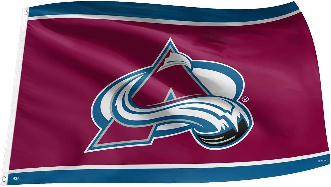 NHL Colorado Avalanche 3' x 5' Banner Flag with Reinforced Grommets ...