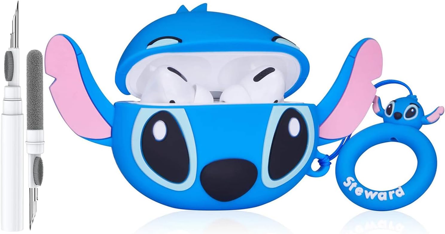 Cute Stitch Case for Airpod Pro/Pro 2 Gen Cases 2023/2022/2019, Funny ...