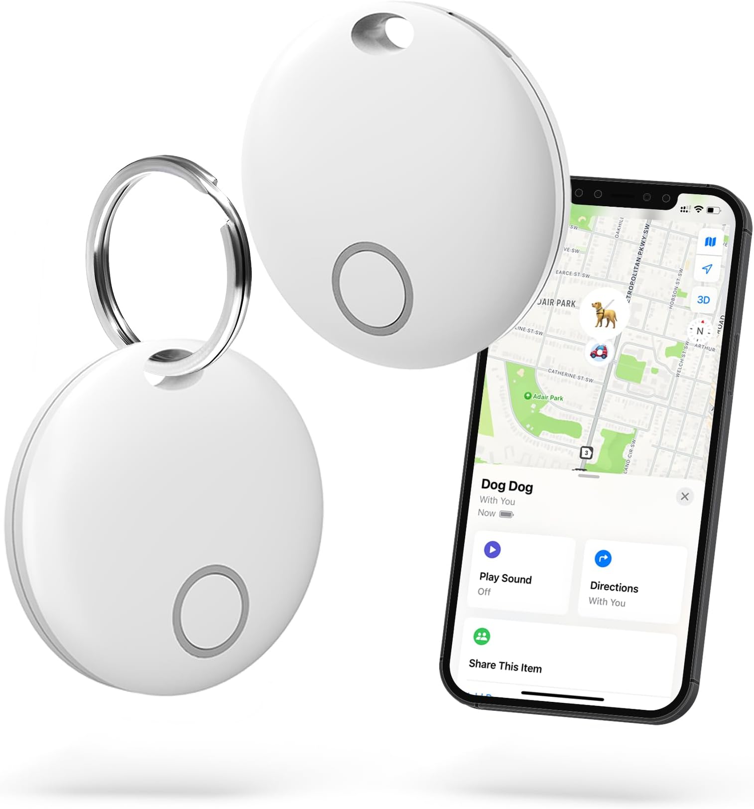 Amazon.com: Air Tags-2 Pack GPS Tracker, Key Finder Bluetooth Luggage ...