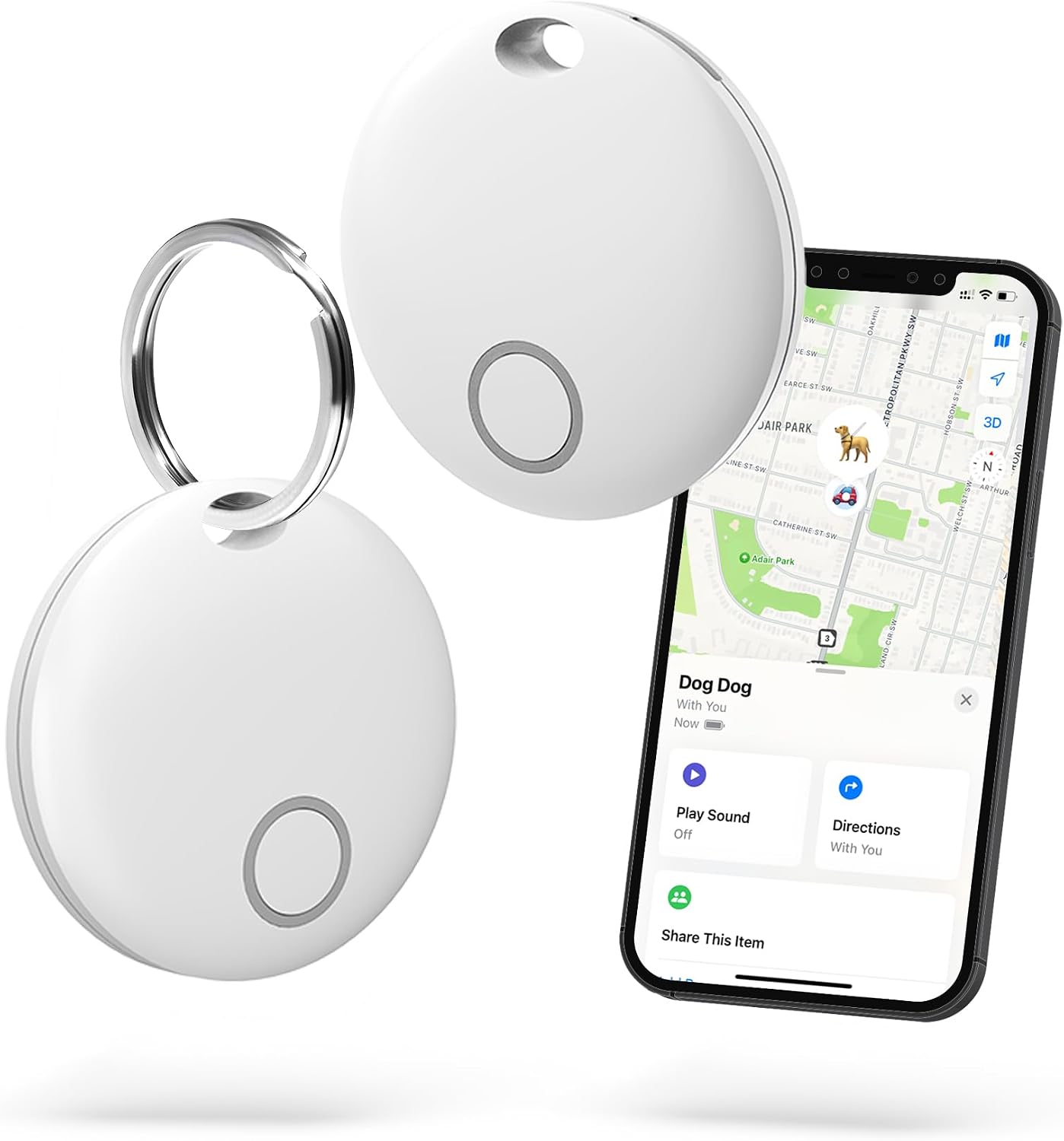Amazon.com: Air Tags-2 Pack GPS Tracker, Key Finder Bluetooth Luggage ...