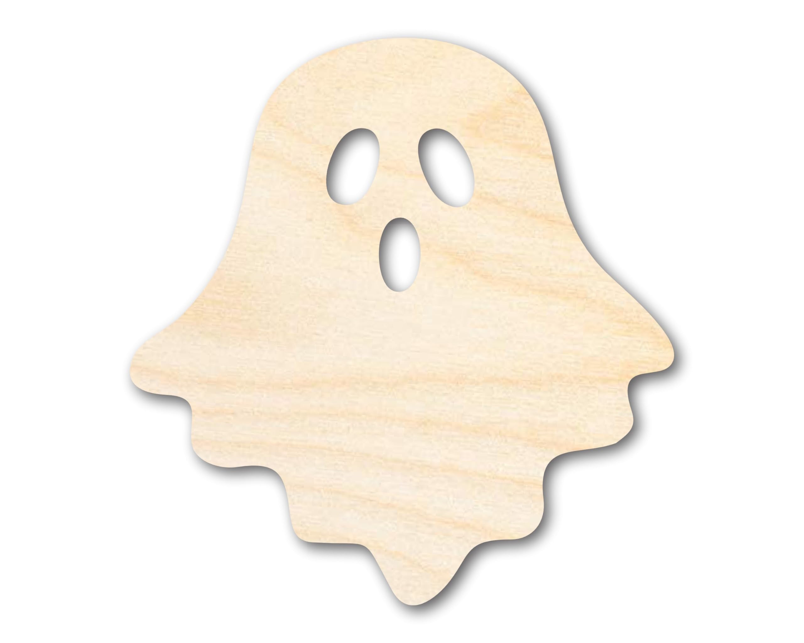 Amazon.com: Unfinished Sheet Ghost Shape | Halloween Craft Cutout | up ...