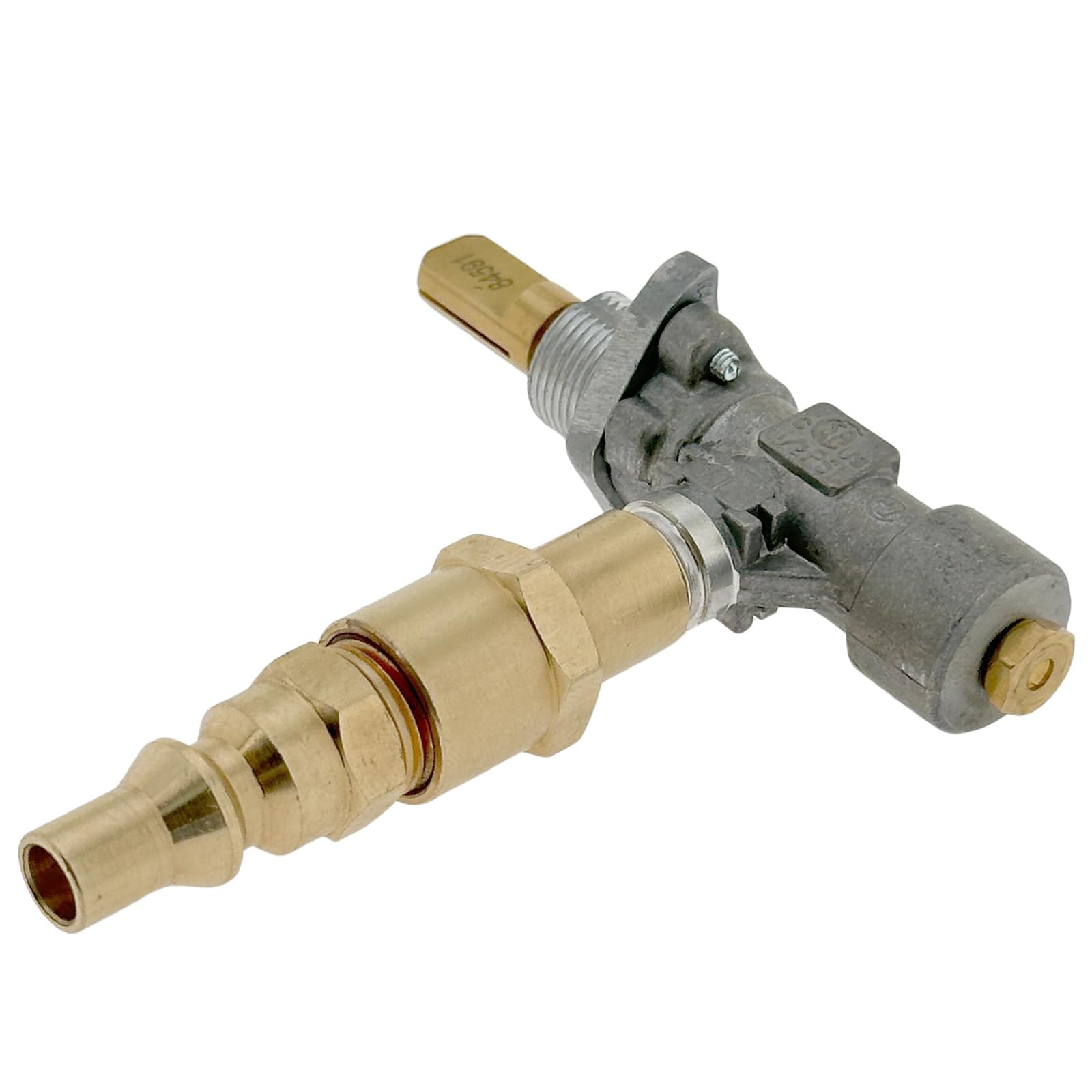 Snapklik.com : Gas Control Valve And RV Quick Connect Conversion Kit ...