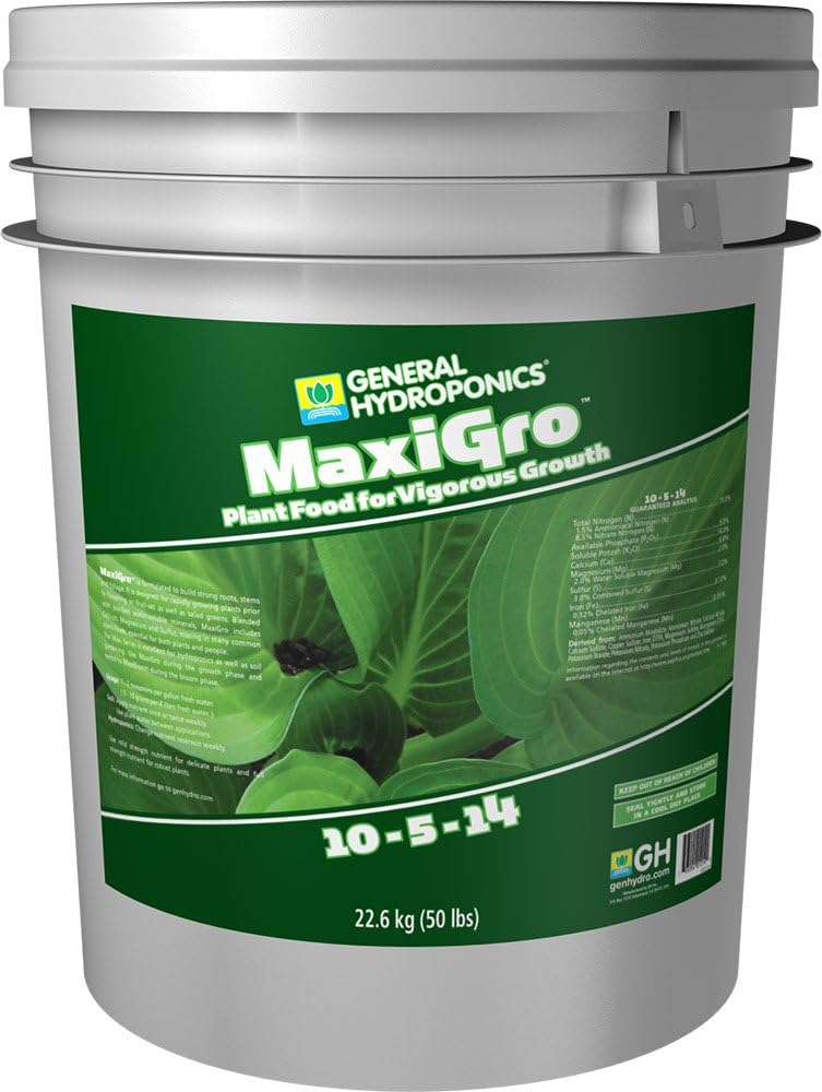 Amazon.com : General Hydroponics MaxiGro Plant Food For Vigorous Growth ...