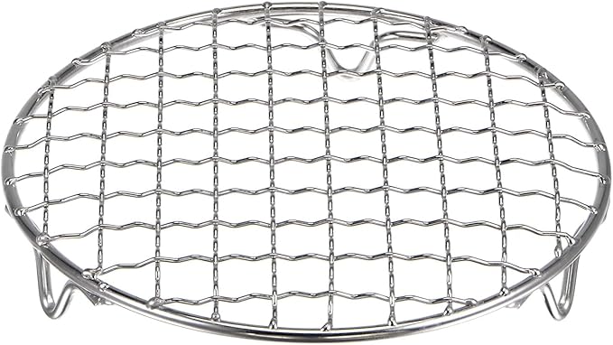 Amazon.com: HARFINGTON Round Cooking Rack 6-inch 201 Stainless Steel ...