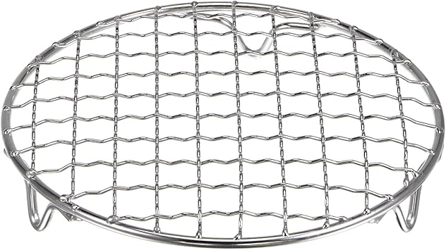 Amazon.com: HARFINGTON Round Cooking Rack 6-inch 201 Stainless Steel ...