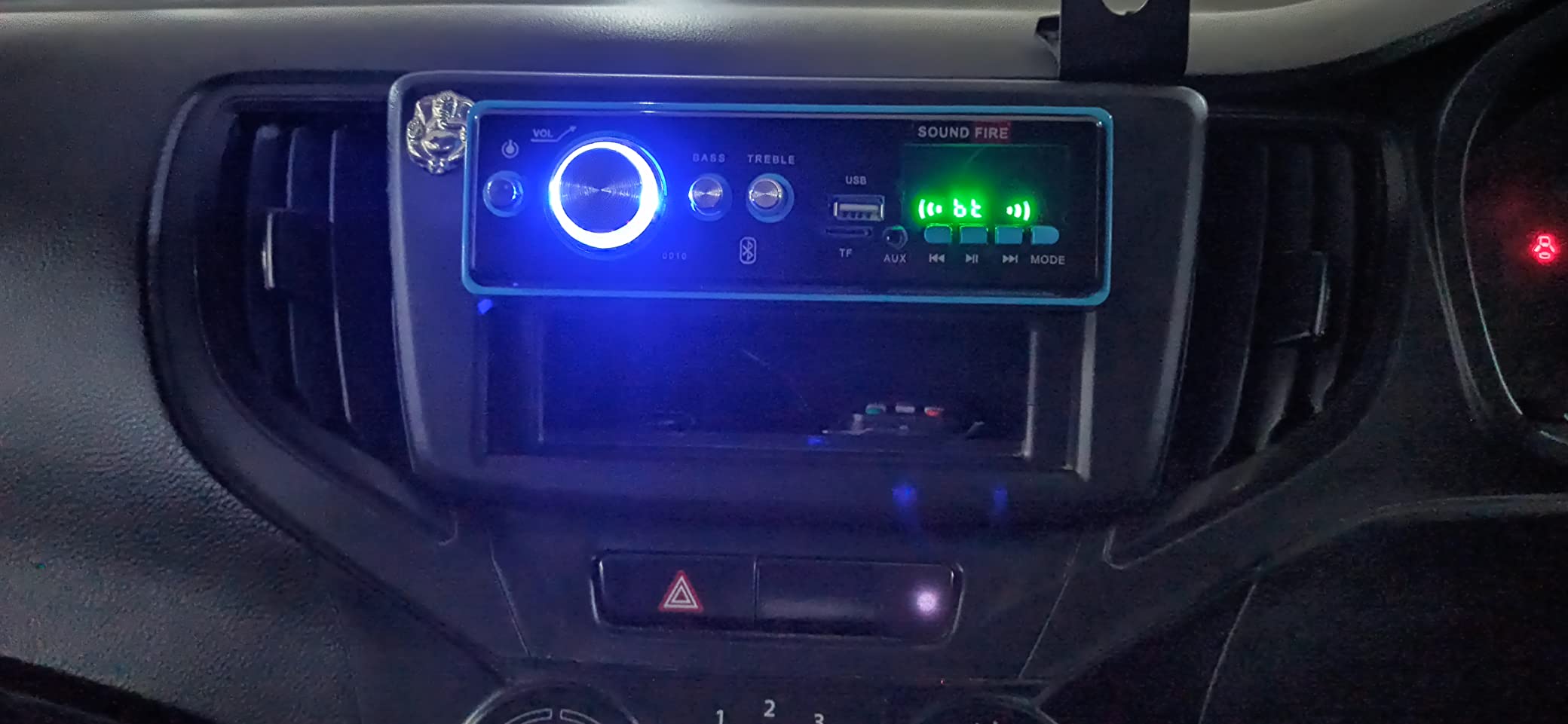 SOUND FIRE SF-0010 (BLACK) BLUETOOTH/USB/SD/AUX/FM/MP3 Car Stereo ...