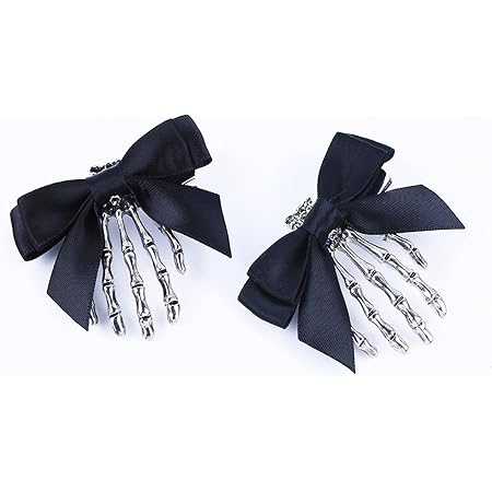 Amazon.com : Geoot 1 Pair Trendy Women Skeleton Hand Bone Claw Punk ...