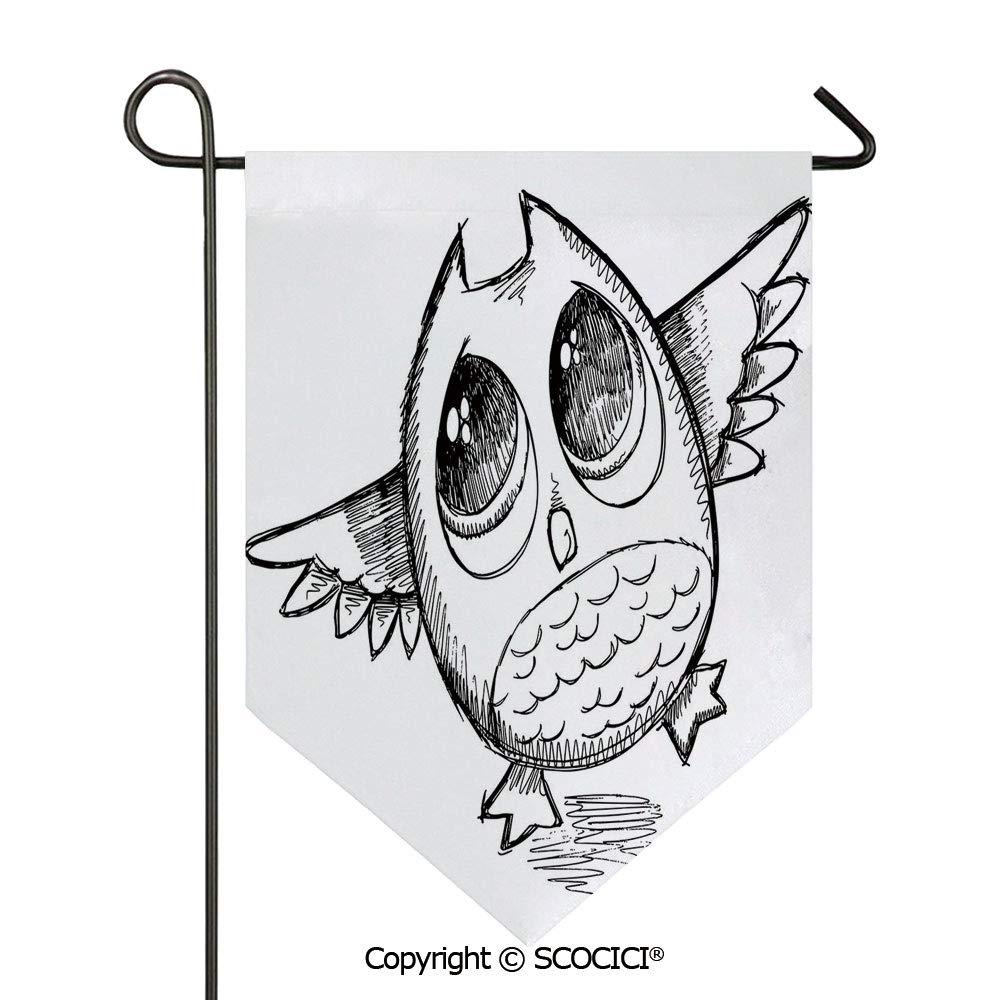 Sad Owl Drawing