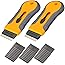 Nicpro 2 PCS Muti-Purpose Razor Blades Scraper Set With 20 Blades ...