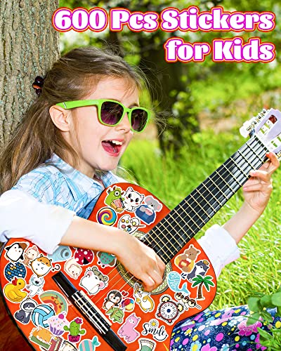 Gojmzo 600 PCS Stickers for Kids Cute Water Bottle Stickers Vinyl ...