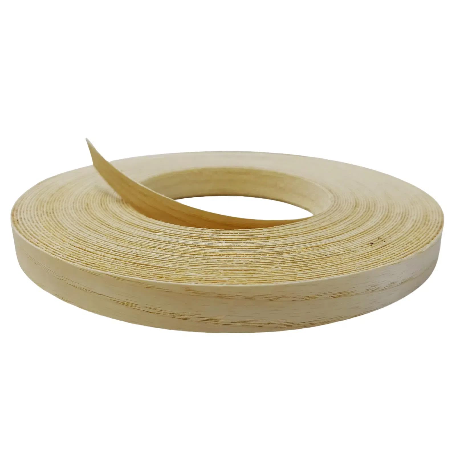 Pre-glued Ash Wood Veneer Edge Banding 1/2 inch X 50ft Roll-Iron On ...