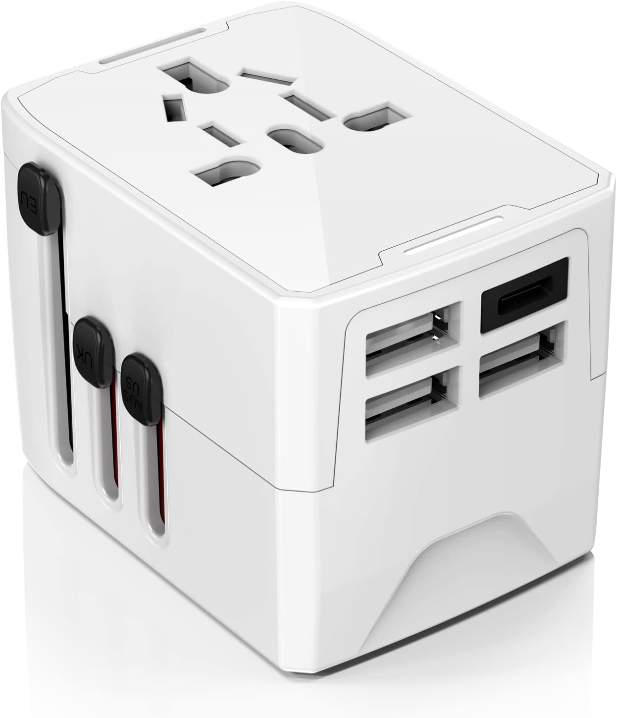 Amazon.com: Universal Power Adapter USB C, LiFiYiRc International Plug ...