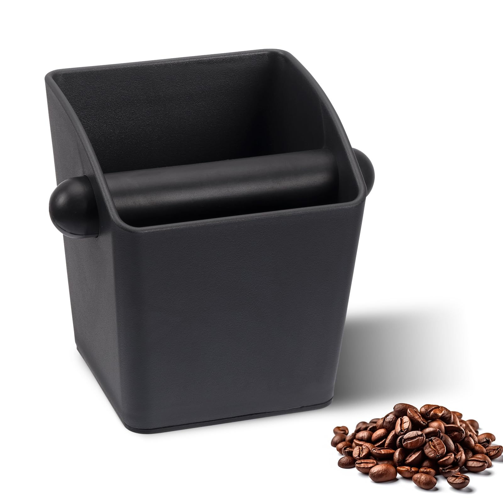 Amazon.com: HOMEE Espresso Knock Box,Rectangular Coffee Knock Box with ...