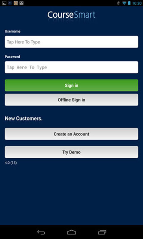 CourseSmart eTextbooks - App on Amazon Appstore