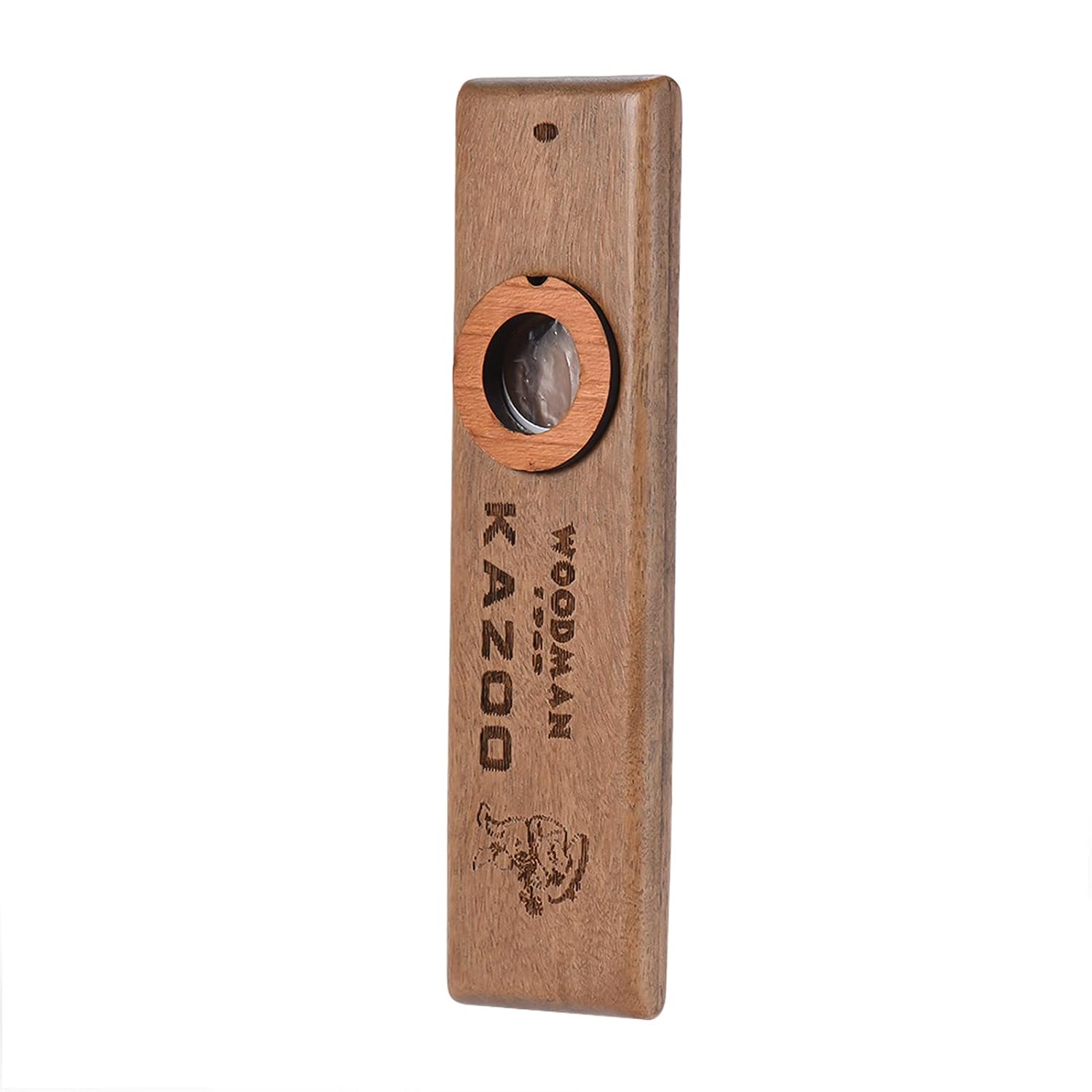 Wooden Kazoo Musical Instrument Ukulele Guitar Partner Wood Harmonica ...