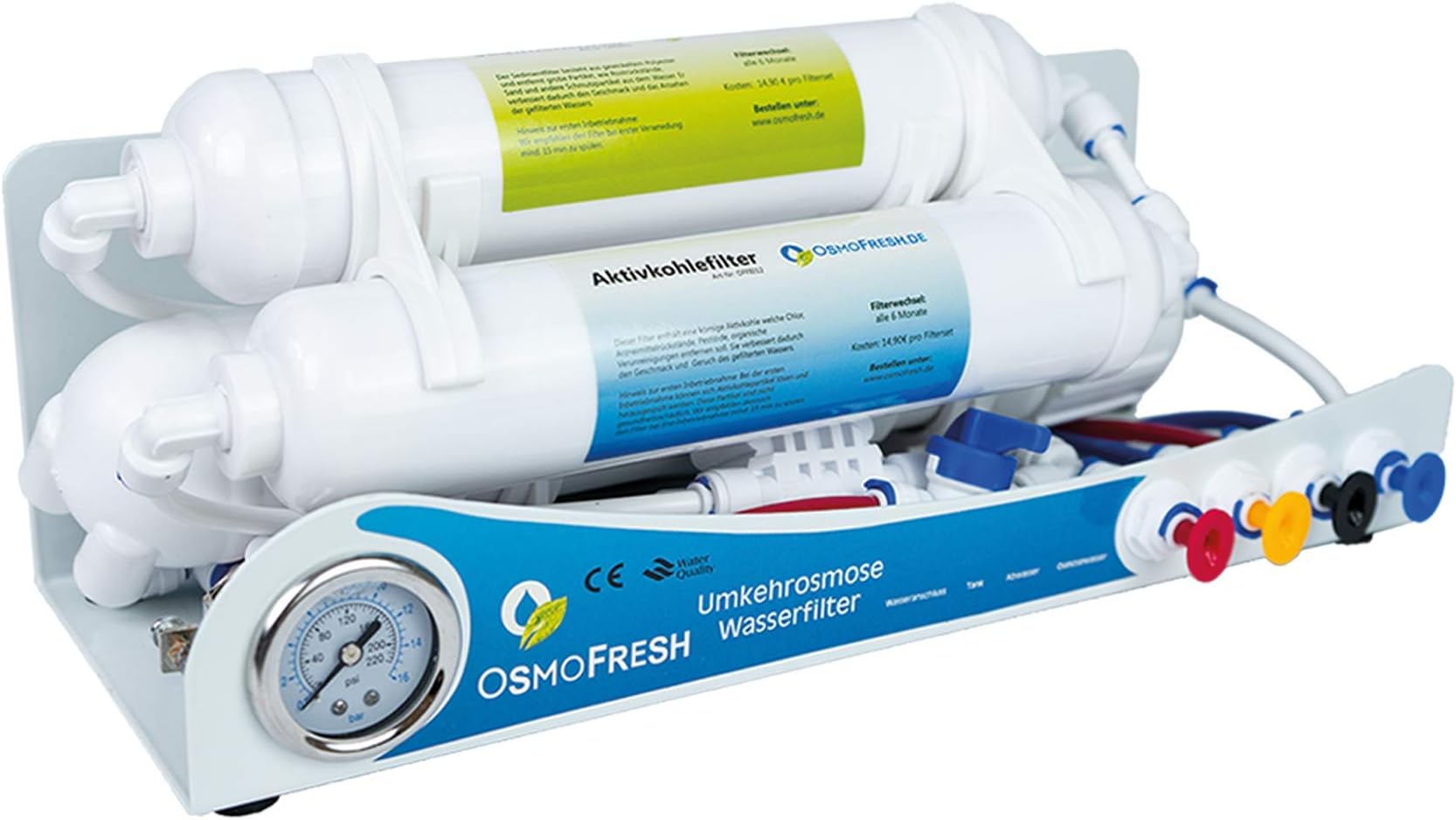 Osmoseanlage Smartline Gold 100 GPD | Umkehrosmose Wasserfilter bis zu ...