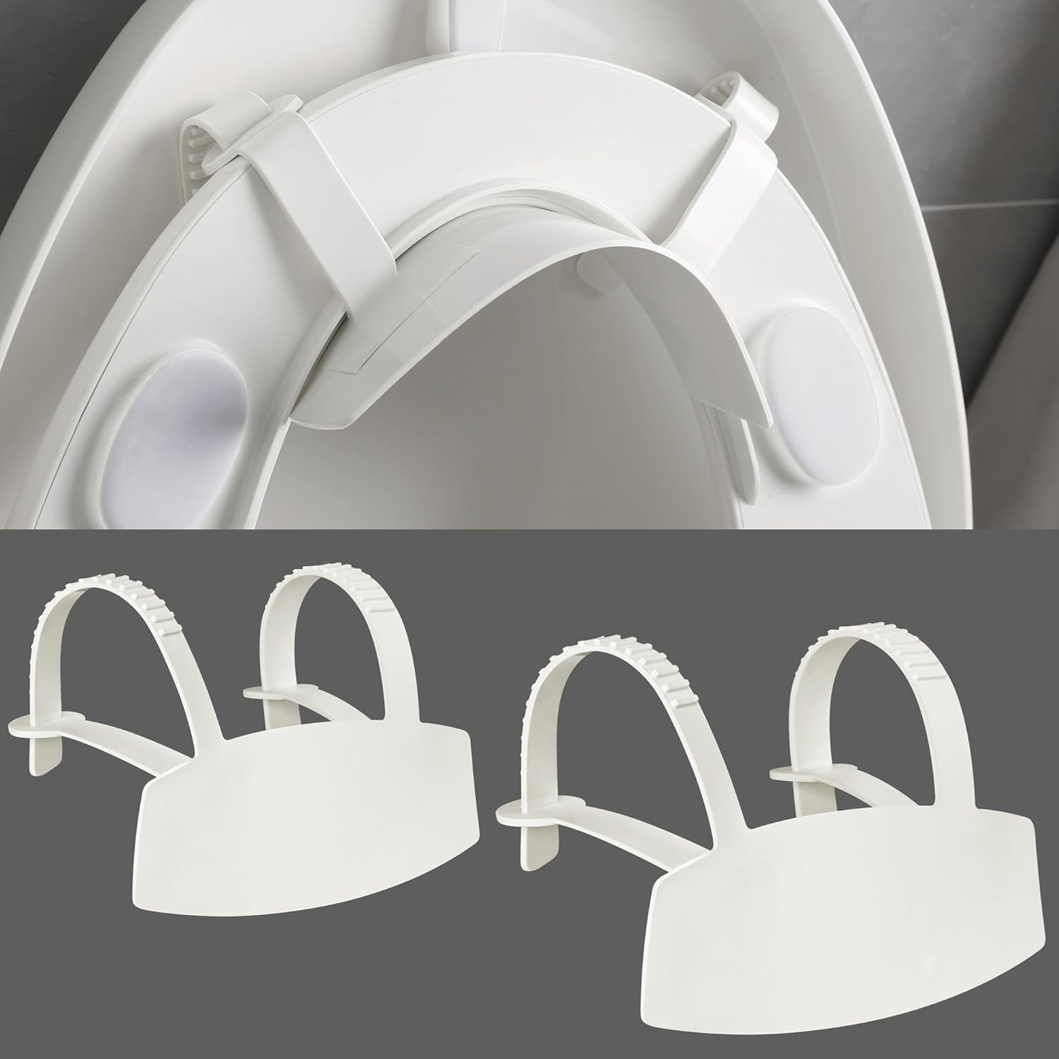 Amazon.com : Ihaapsi Pee Deflector for Toilet Seat with Toilet Lid Lifter, Upgraded Splash Guard ...