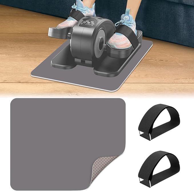 Amazon.com: Non Slip Workout Mat for Under Desk Elliptical Mat, Ellipse ...