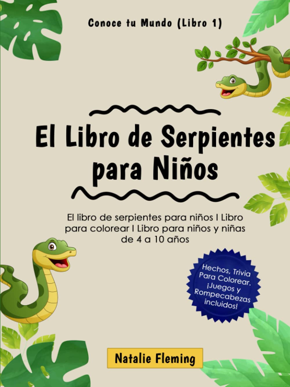 Buy El Libro de Serpientes para Niños: El libro de serpientes para ...