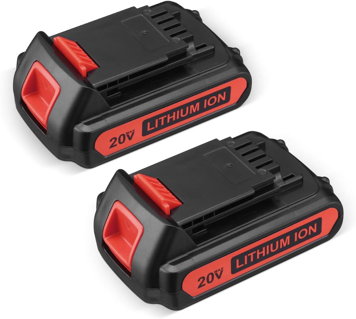 Dutyone 2 × 3.0Ah 20V Replacement for Black and Decker Battery, Compatible with Black and Decker ...