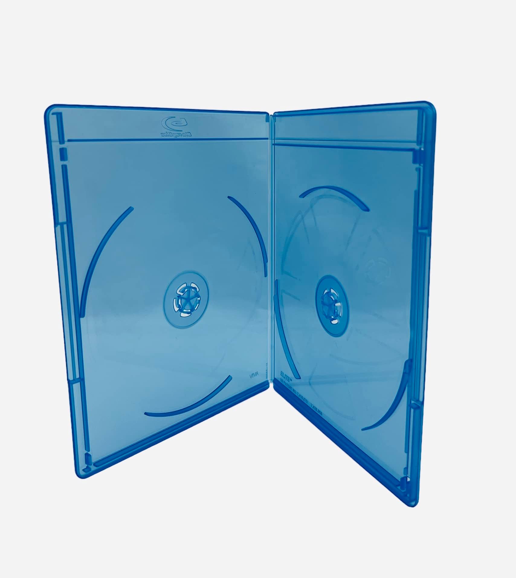 1 x Dragon Trading 7 Disc CD/DVD/Blu-ray 27mm Clear DVD 7 Way Case ...