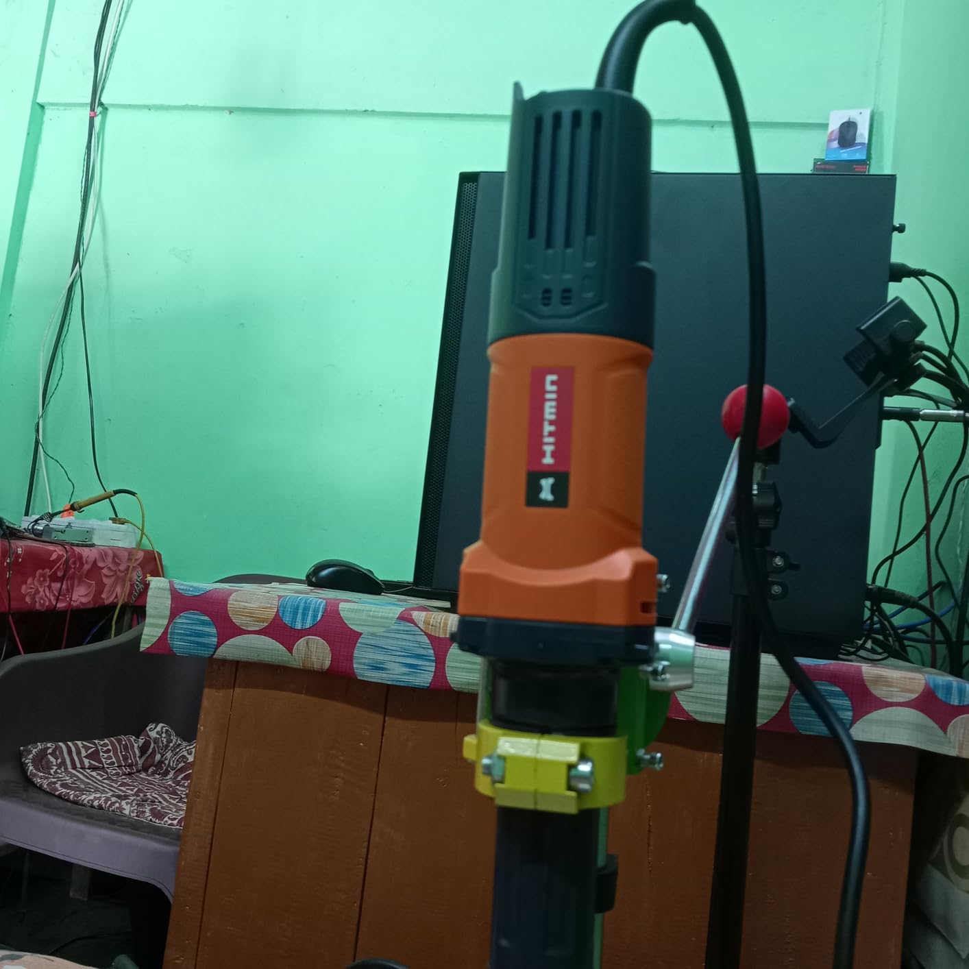 HITMIN HMGP3AS8 Corded 25mm Wheel Dia. Die Grinder with 550 Watts ...