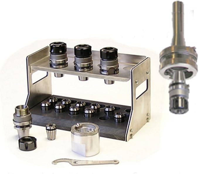R8 Quick Change End Mill holder, ER Collet Chuck Tooling Kit - - Amazon.com