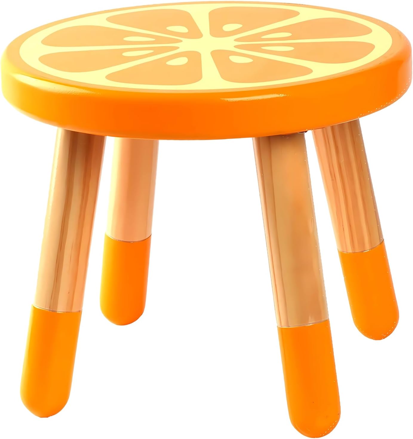 Amazon.com: RUYU Wooden Kids Stool for Sitting, Solid Hard Wood Fruit ...