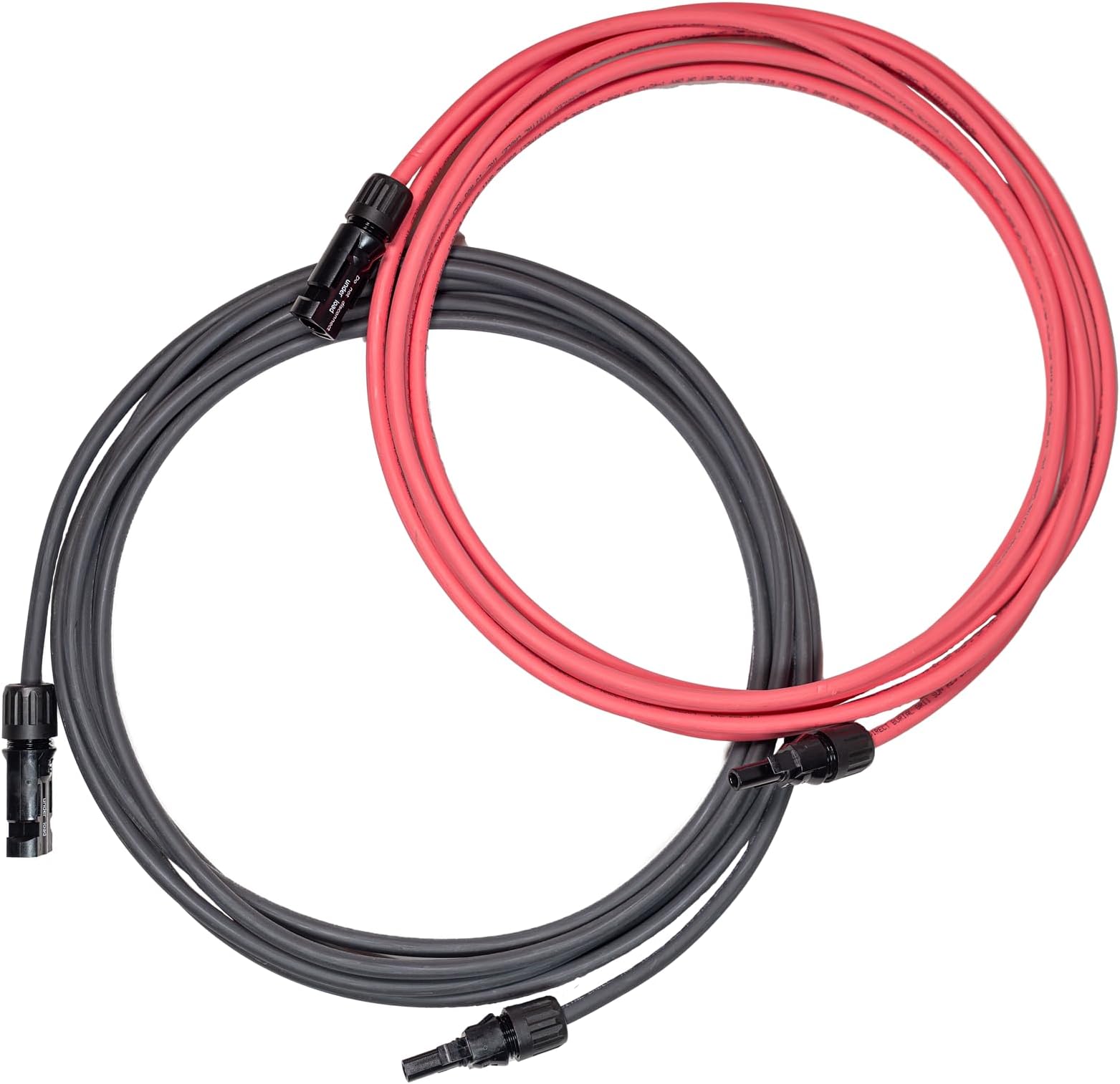 Amazon.com: H-Pro 50ft 10 AWG Gauge Premium Solar PV Cables with Male ...