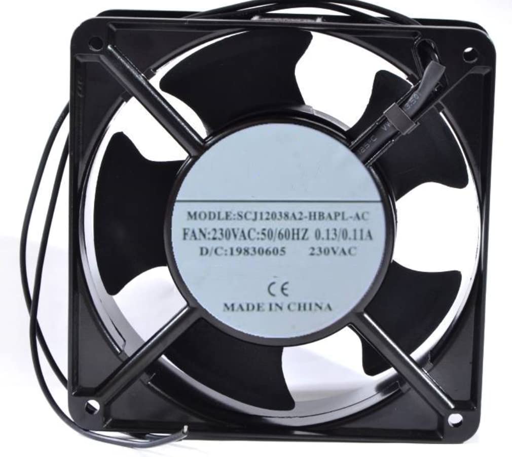 Amazon.com: SCJ12038A2-HBAPL-AC Fan, for 120X120X38MM 230V 0.13/0.11A ...