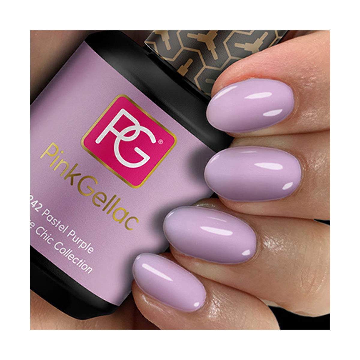 Pink Gellac Shellac Gel Nagellack 15 ml für UV LED Lampe | 242 Pastel ...