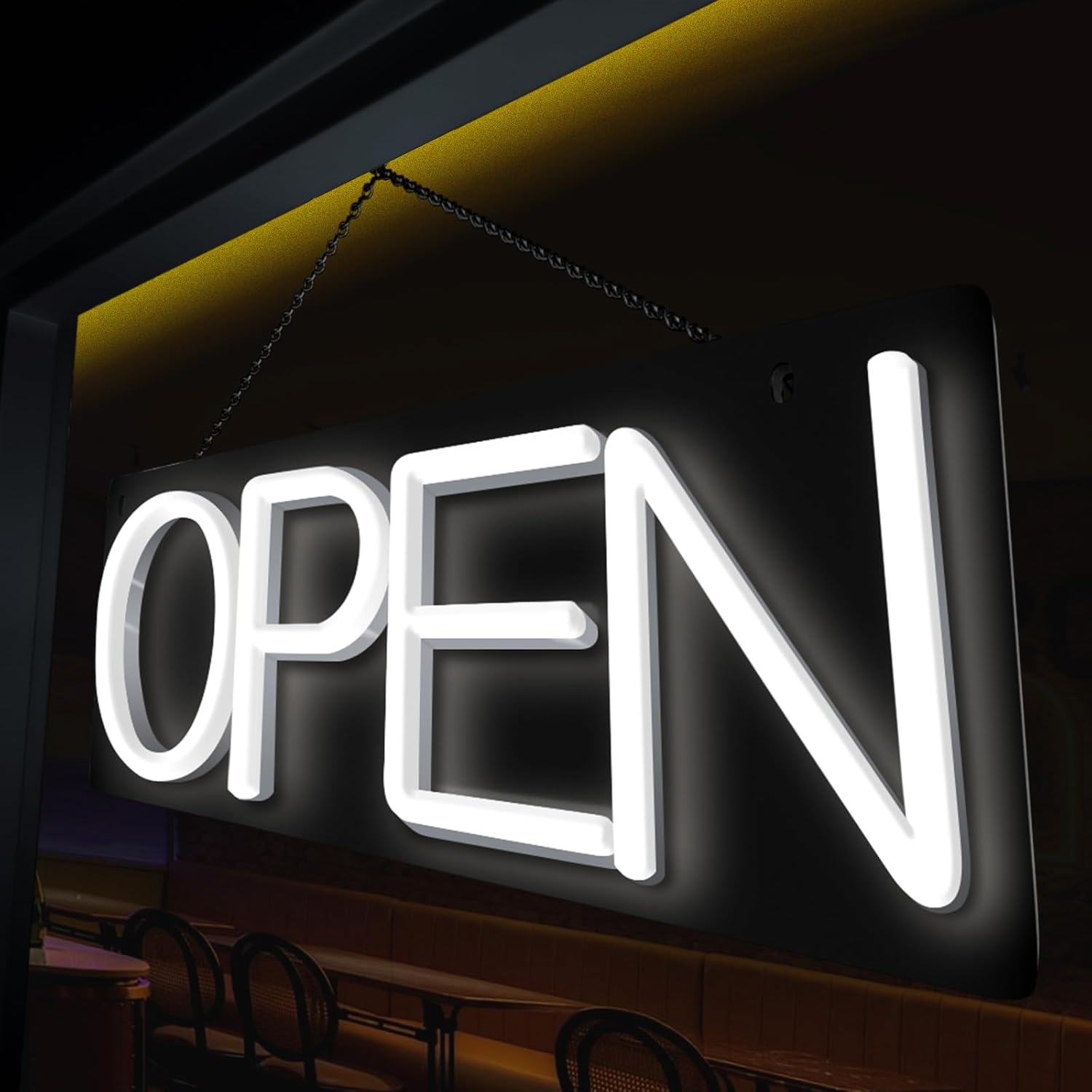 Amazon.com : Led Neon Open Signs for Business, 22’’ x 9’’ Ultra Bright ...
